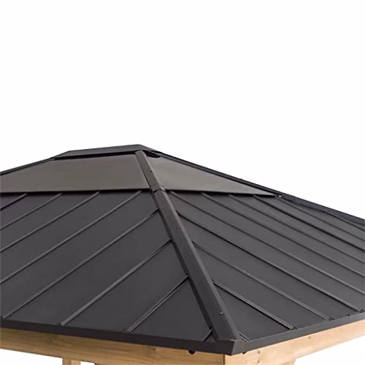 ADUH Outdoor Tent Solid Wood Patio Gazebo Very Strong (Color : D, Size : 9.4H x 11W x 13D)