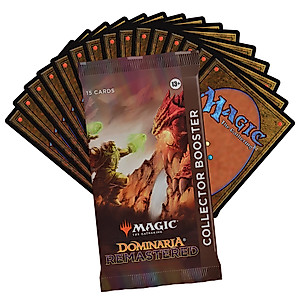 Magic: The Gathering Dominaria Remastered Collector Booster Box |12 Count (Pack of 1)