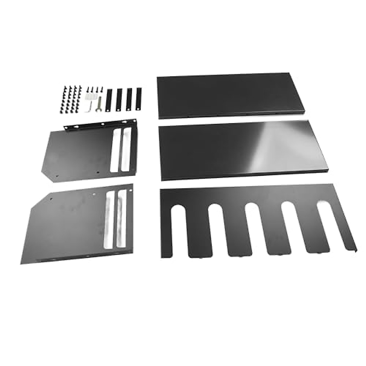 ETAINGYEUN Power Tool Sorter Wall Mount Heavy Duty Drill Storage Rack For Garage Workshop (Black)