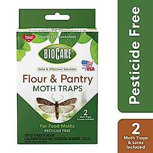 BioCare Flour and Pantry Moth Traps with Lures, 2 Count