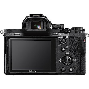 Sony a7 II Full-Frame Alpha Mirrorless Digital Camera 24MP (Black) Body Only a7II ILCE-7M2 with Deco Gear Professional Photo Video Camera and Lens Case 2X Extra Battery Power Editing Bundle