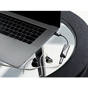 Astell&Kern AK HC3 Hi-Fi USB Dual DAC Amplifier Cable, Dark Gray