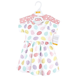 Hudson Baby baby girls Hudson Infant Girl Cotton Dresses, Easter Eggs, 18-24 Months Casual Dress, Easter Eggs, Months US