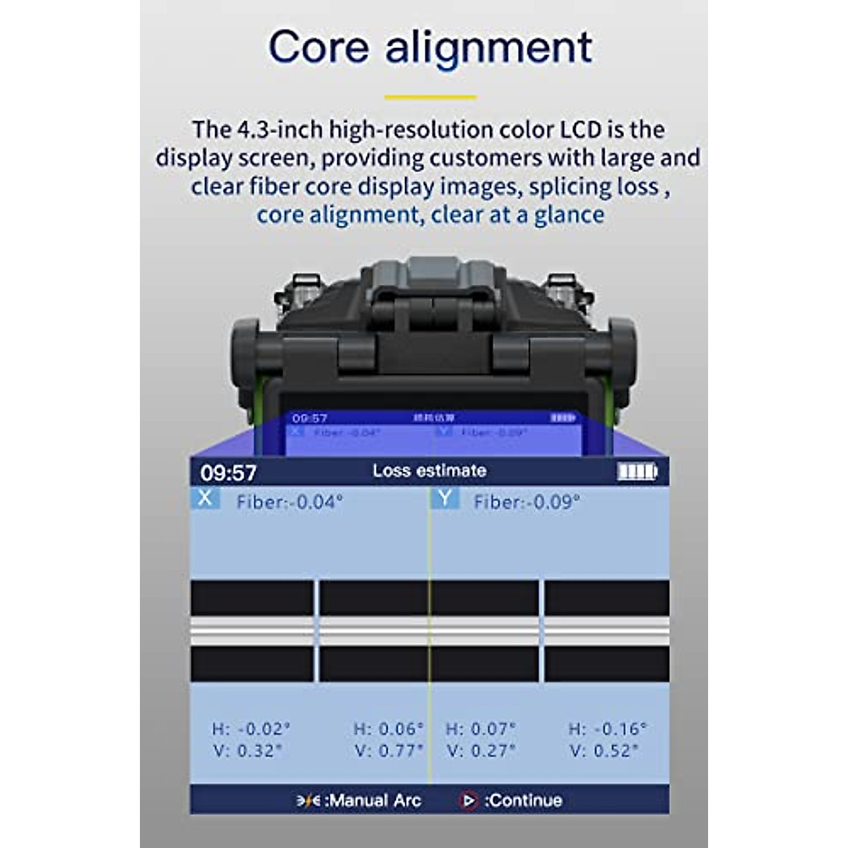 Fiber Splicing Machine FX39 Fusion Splicer Fibra Encoladora Ee Ea Fusión + QX50-S Fiber Optic OTDR Optical Time Domain Reflectometer + Optic Power Meter KPM-35+ KFL-35 SM Fib Light Source