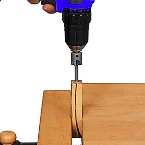 Pen Mill Set, 7 PC Pen Barrel Trimming System with 3/4 inch Cutting Head, 7mm, 8mm, 3/8 inch, 10mm Pilot Cutter Shafts, 0 Size Adaptor Sleeve and Hex Key Wrench, Pen Barrel Mill Trimmer Set by Tackpro