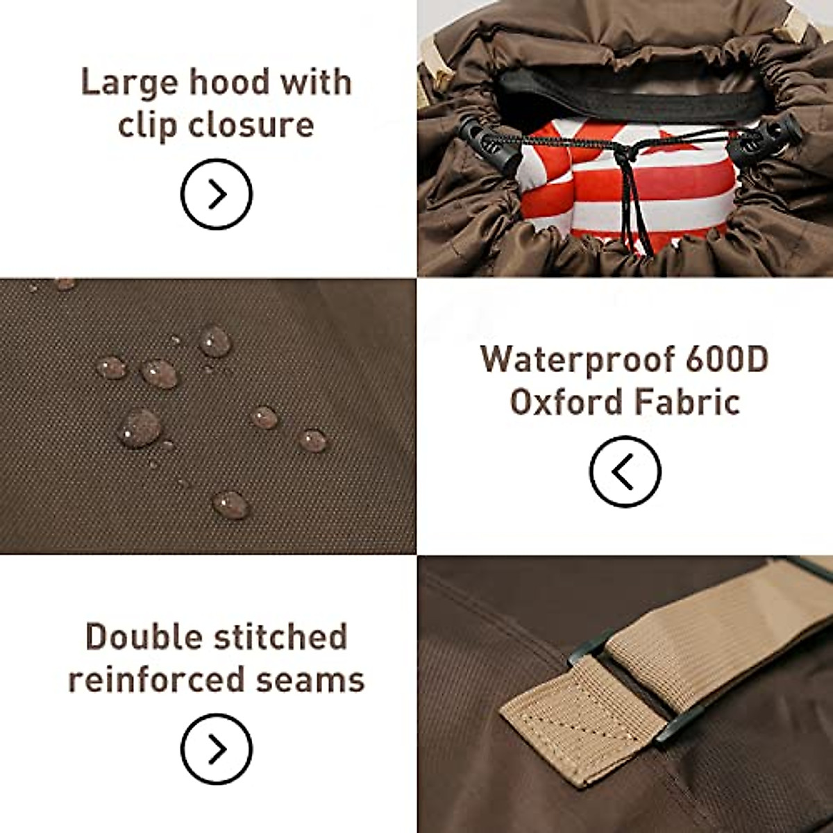 GeTump Car Seat Travel Bag, Large Car Seat Travel Cover Bag with Heavy Duty Fabric for Water Dirt Tear Resistant, Gate Check Bag for Airplane Fits Infant Booster Convertible Carseat for Airport Cover