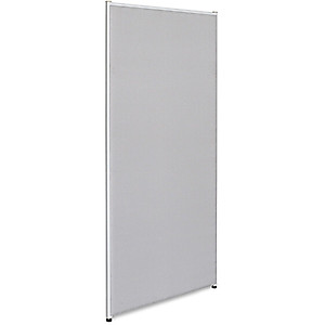 Lorell Fabric Panel, 72 by 30-Inch, Gray