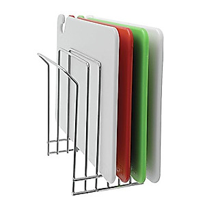 HUBERT® Cutting Board Rack Wall Mount Metal Wire - 9 1/2 L x 7 3/8 D x 10 1/2 H