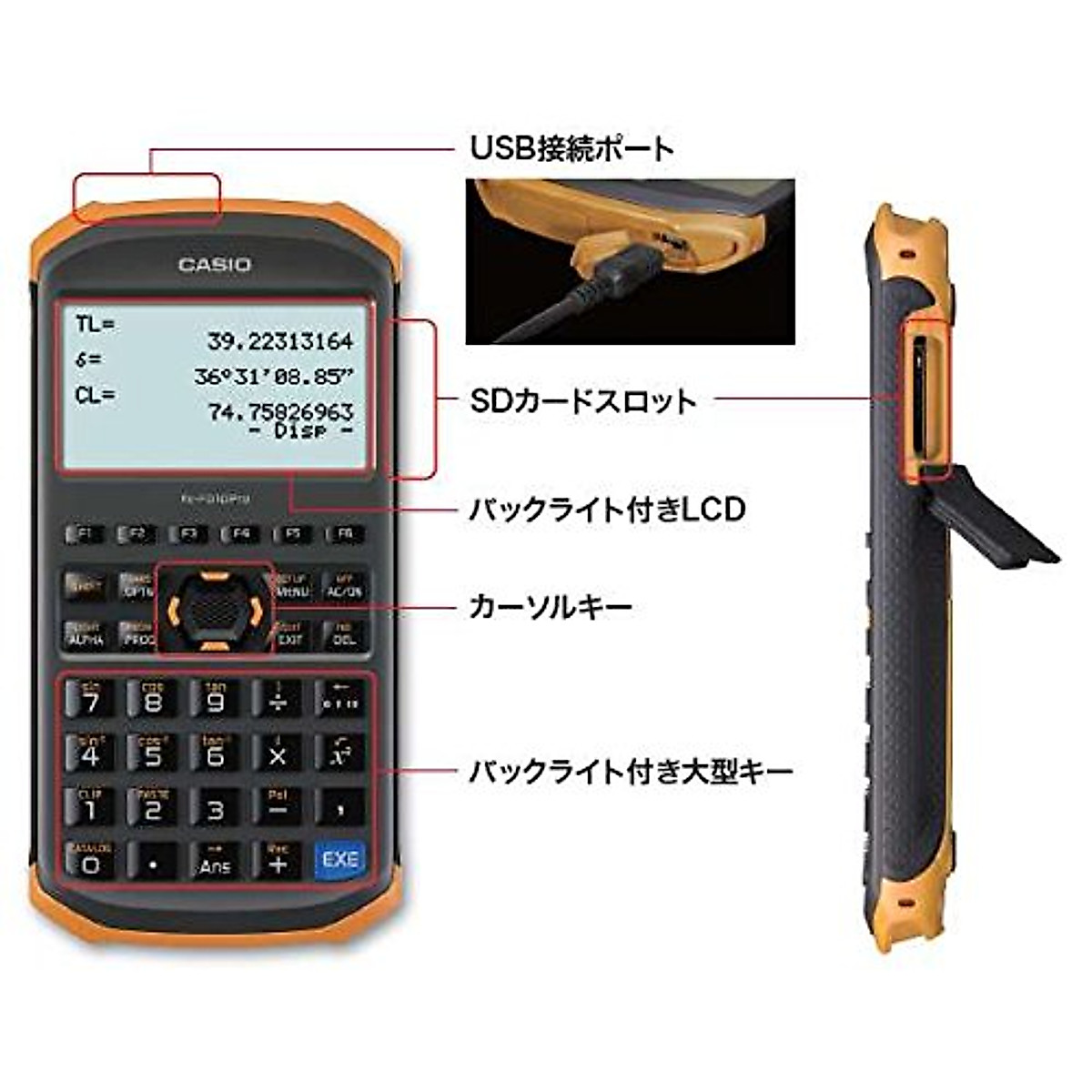 Casio civil engineering surveying specialized calculator fx-FD10 Pro