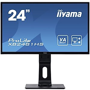 iiyama Prolite XB2481HS-B1 23.6" Black Full HD LED Display