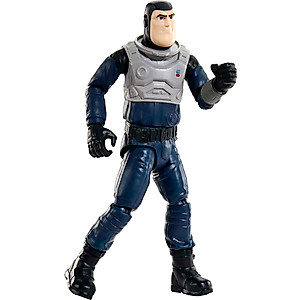 Mattel Disney Pixar Lightyear Basic Large Scale Action Character Figures, 12 Inch Scale, 12 to 14 Posable Joints, Collectable Toy, Fans Gift Ages 4 Years & Up