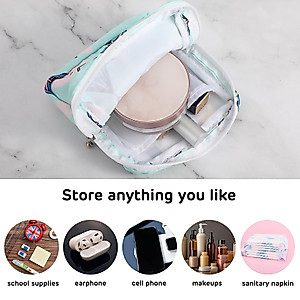 3Pcs Period Bag, Sanitary Pad Storage Bag Samll Period Pouch for Purse Cute Menstrual Period Bag Tampon Pad Holder for Purse, Tampon Organizer Pouch, Feminine Care Period Bags for Teen Girls School