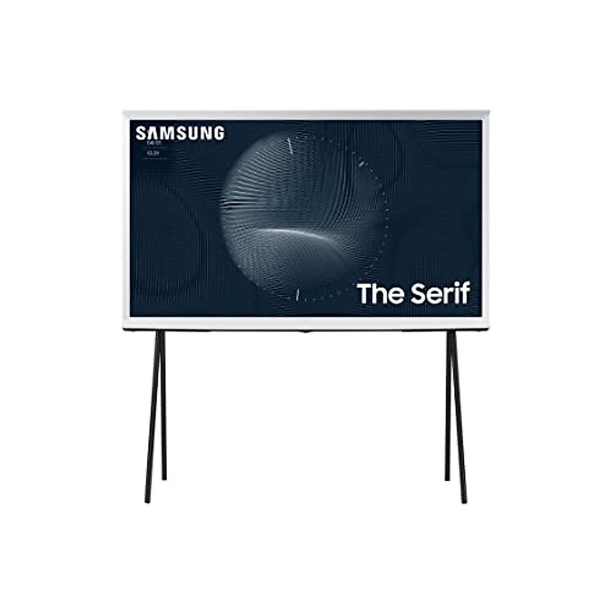 SAMSUNG 43-Inch Class The Serif LS01B Series - QLED 4K, I-Shaped Design, Anti-Reflection Matte Display, -Portable Easel -Stand, Ambient Mode+ Smart -TV -w/ Alexa Built-in (QN43LS01BAFXZA,Latest Model)