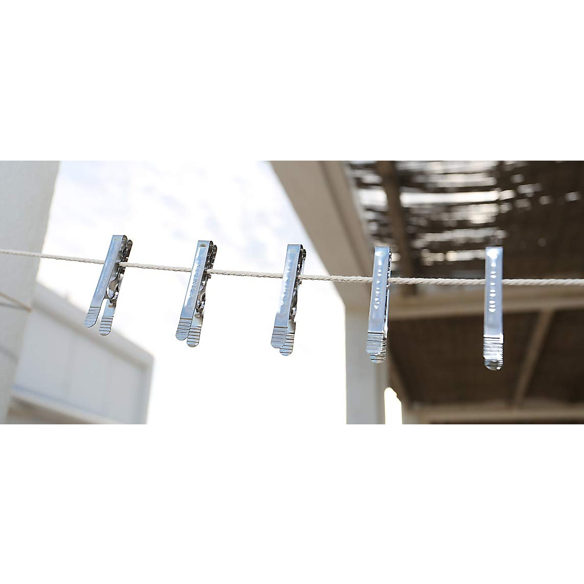 Pincinox Stainless Steel Clothespegs 20 Pack-New Kraft Paper Packaging Against Rust or Breakage