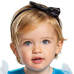 Disguise Baby Girls' Disney Alice in Wonderland Infant Costume, Blue & White, 6-12 Month