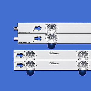 WAHRE Backlight LED Strip TOT_43D2900_3X8_3030C_d6t-2d1_4S1PX2 Rev.V2 TV Fit for TCL U43P6046