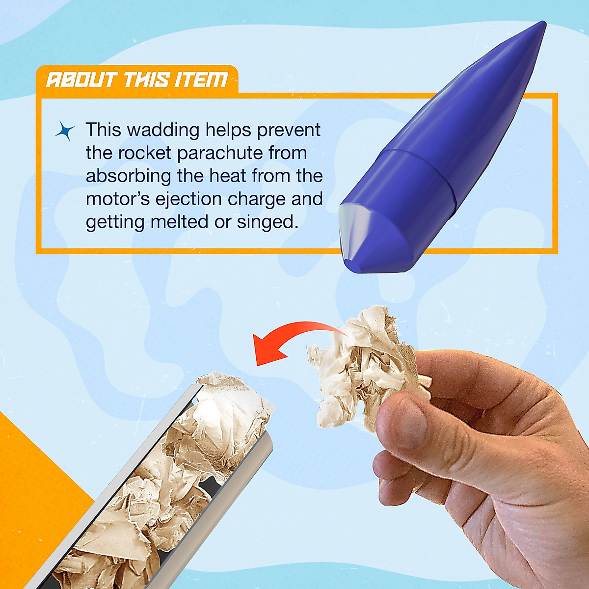 Estes 2274 Recovery Wadding