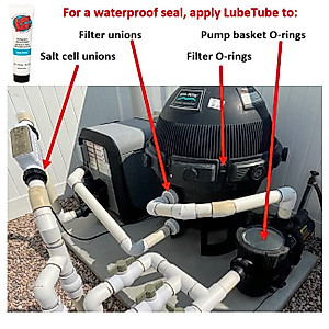 1oz LubeTube - Pool O-Ring Lubricant (Made in USA)