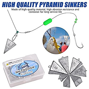 Fishing Pyramid Sinker Weights Pyramid Fishing Sinker Bulk Fishing Weights Tangle Free Fishing Sinker 1oz 2oz 3oz 4oz 5oz 6oz 8oz