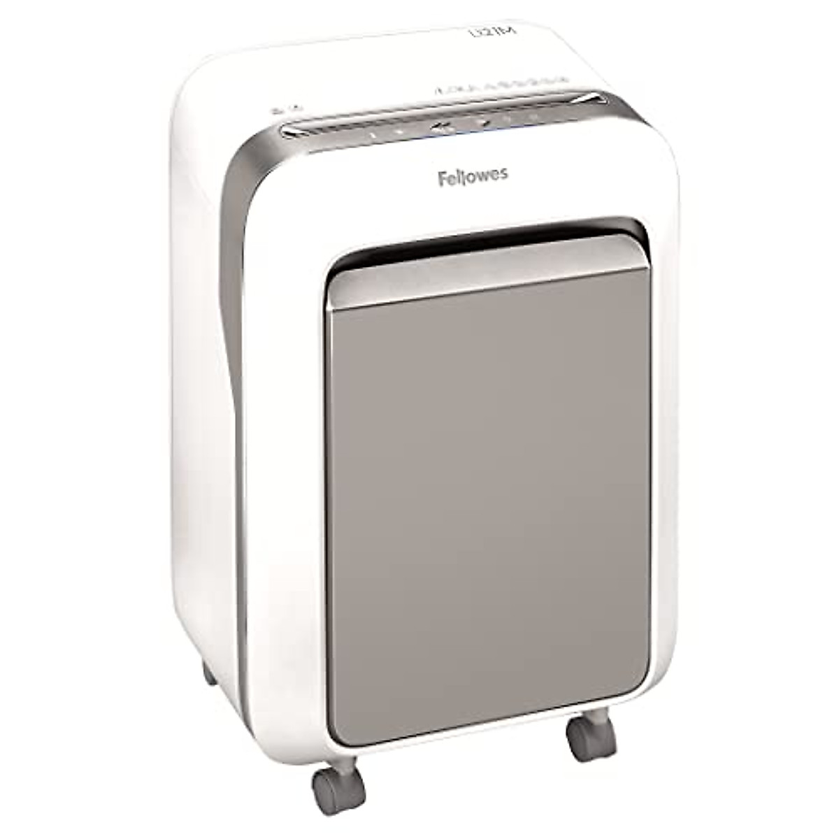 Fellowes LX21M 16 Sheet P-4 Micro-Cut, Heavy Duty Paper Shredder for Office, 100% Jam Proof (White)