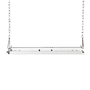 AmazonCommercial LED Linear High Bay, 135 Watt, 50000 Hours, Dimmable 0-10V, 18000 Lumens, ETL and DLC Certified, Daylight, 1-Pack
