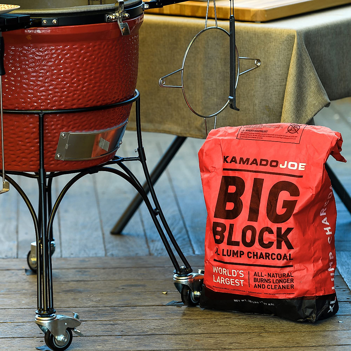 Kamado Joe KJ-CHAR Big Block XL Lump Charcoal, 20 pound