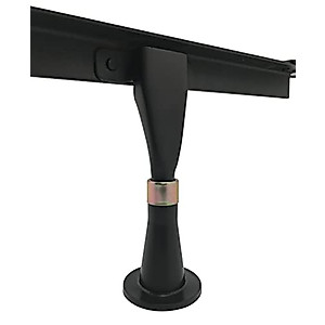 Kings Brand Furniture Plastic Bed Frame Glide Legs to Replace Wheels (Set of 6 Glides)