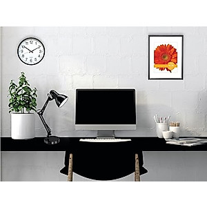 Alera ALELMP603B 6.75 in. W x 11.5 in. D x 22 in. H Adjustable Arm Architect Desk Lamp - Black