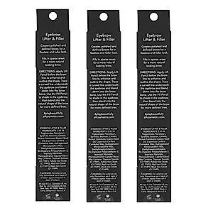 Pack of 3 e.l.f. Eyebrow Lifter & Filler, Ivory/Light 81601