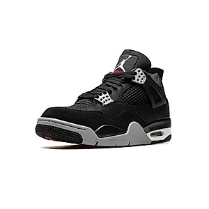 Jordan Mens Air 4 DH7138 006 Black Canvas - Size 7.5