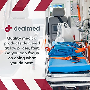 Dealmed Padded Orange Rolled Aluminum Splint Flexible First Aid Reusable Waterproof Splint (2)