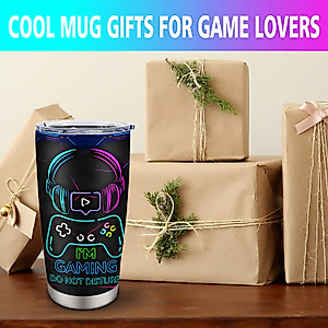 Gamer Gifts, Gifts for Gamers, Cool Gamer Gifts for Men Teen Boys Boyfriend, Gaming Gifts, Gamer Gift Ideas, Video Game Gifts, Gamer Girl Gifts, Gifts for Game Lovers Stainless Steel Tumbler 20oz 1Pc