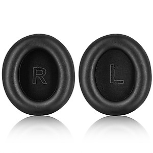 XBERSTAR Professional Headphones Ear Pads Cushions Replacement -earpads for Soundcore Life Q30 / Q35 BT Headset (Black)