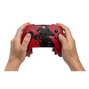 PowerA Enhanced Wireless Controller for Nintendo Switch - Mario Silhouette