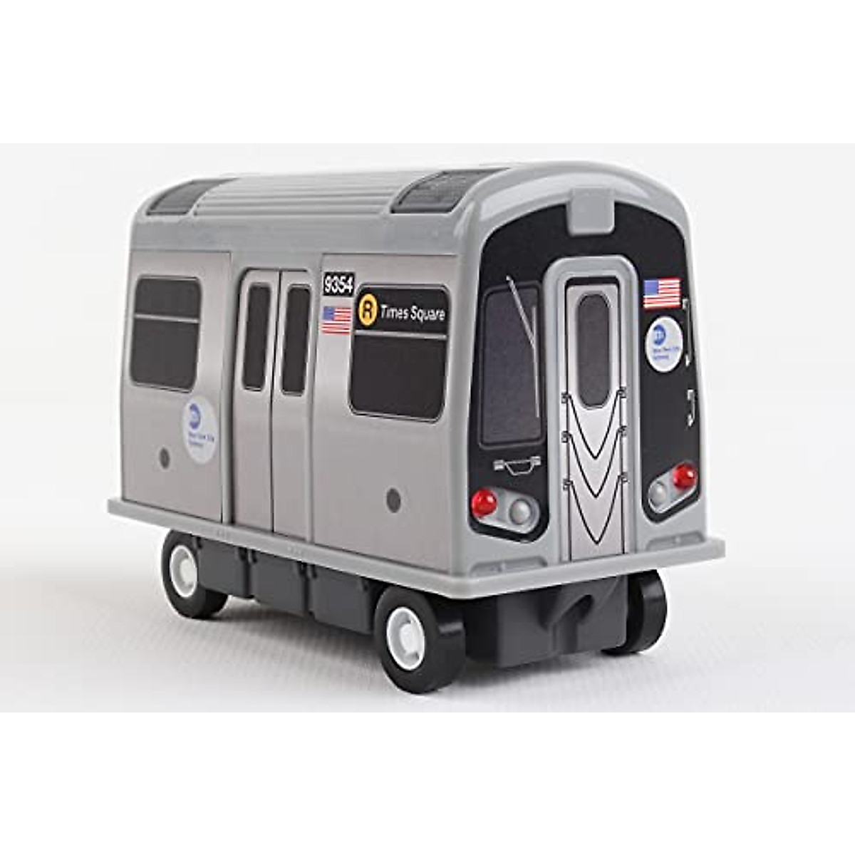 Daron MTA Subway Pullback Toy w/ Light & Sound TT3501 Grey