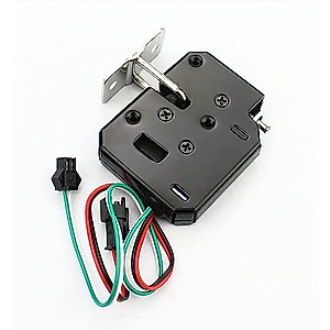 Small electromagnetic lock DC12V/2A cabinet door lock mini electric control lock vending machine electronic lock small door lock