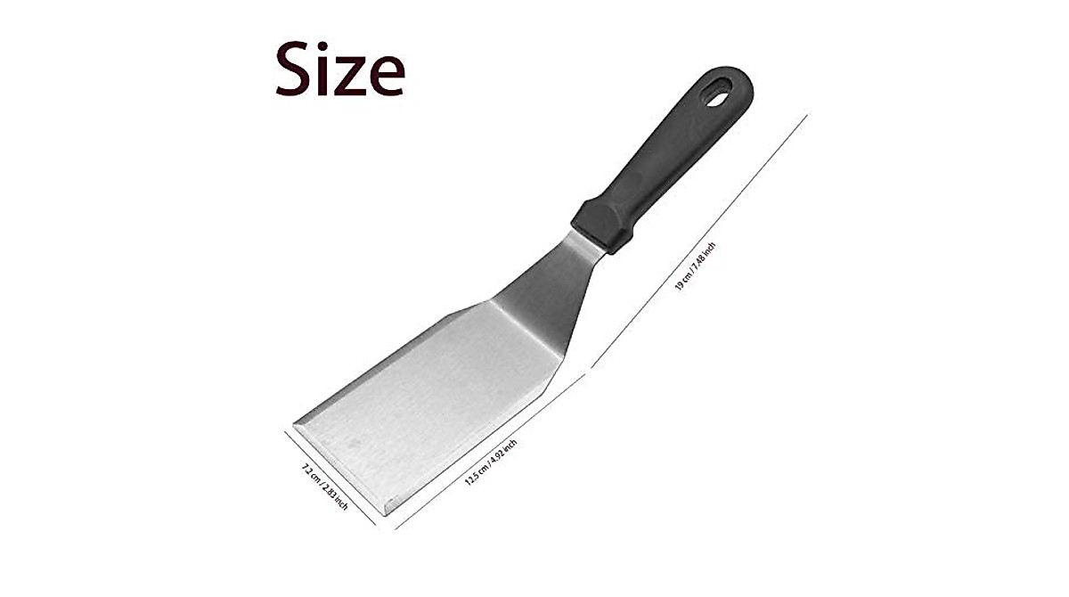 KUFUNG Grill Turner: Pro Stainless Steel Griddle Spatula