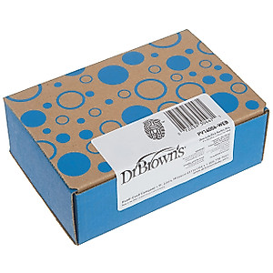 Dr. Brown's PreVent Contour Glow in the Dark Pacifier, Stage 1 (0-6m), Pink, 4-Pack