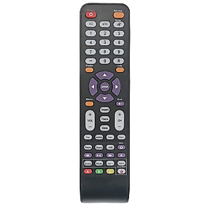 Replace Remote Control Applicable for Sceptre TV U658CV-UMC U500CV-UMK U508CV-UMK U650CV-UMC U658CV-UMR X505BV-FMQRR U550CV-UM08R U650CV-UMR U508CV-UMKR U550CV-UMR U550CV-UMAC U650CV-UMS U415CV-UMS