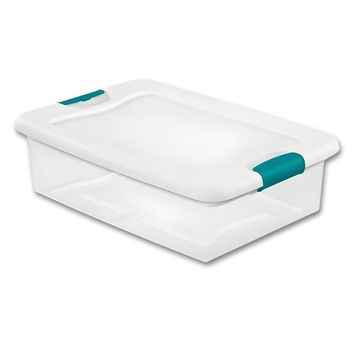 Large Storage Bins With Lids - Clear Plastic Storage Bins 32-qt, Versatile Storage Boxes With Lids For Easy Organizing, Perfect For Under Bed Storage Containers, Snacks, Crafts, Legos, Tools, LDX3358