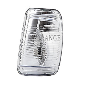 MZORANGE Side Mirror Indicator Lamp Lens Cover Fit For Ford Transit T150 250 350 2015 2016 2017 2018 2019 2020 2021(Right Passenger Side)