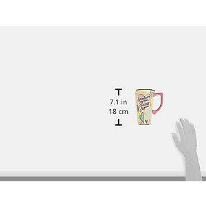 Spoontiques - Ceramic Travel Mugs - Grandma Cup - Hot or Cold Beverages - Gift for Coffee Lovers