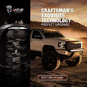 MZS Leveling Kit 1" Front Suspension Lift Strut Spacer Compatible with 2015-2022 Colorado/Canyon 2WD 4WD Aluminum