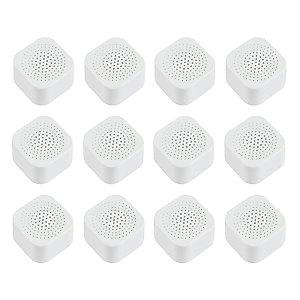 Meideli Activated Charcoal Fridge Deodorizer 12pcs Refrigerator Deodorizer Adhesive Activated Carbon Kitchen Cabinet Pantry Fridge Freezer Odor Eliminator Absorber Box 12pcs