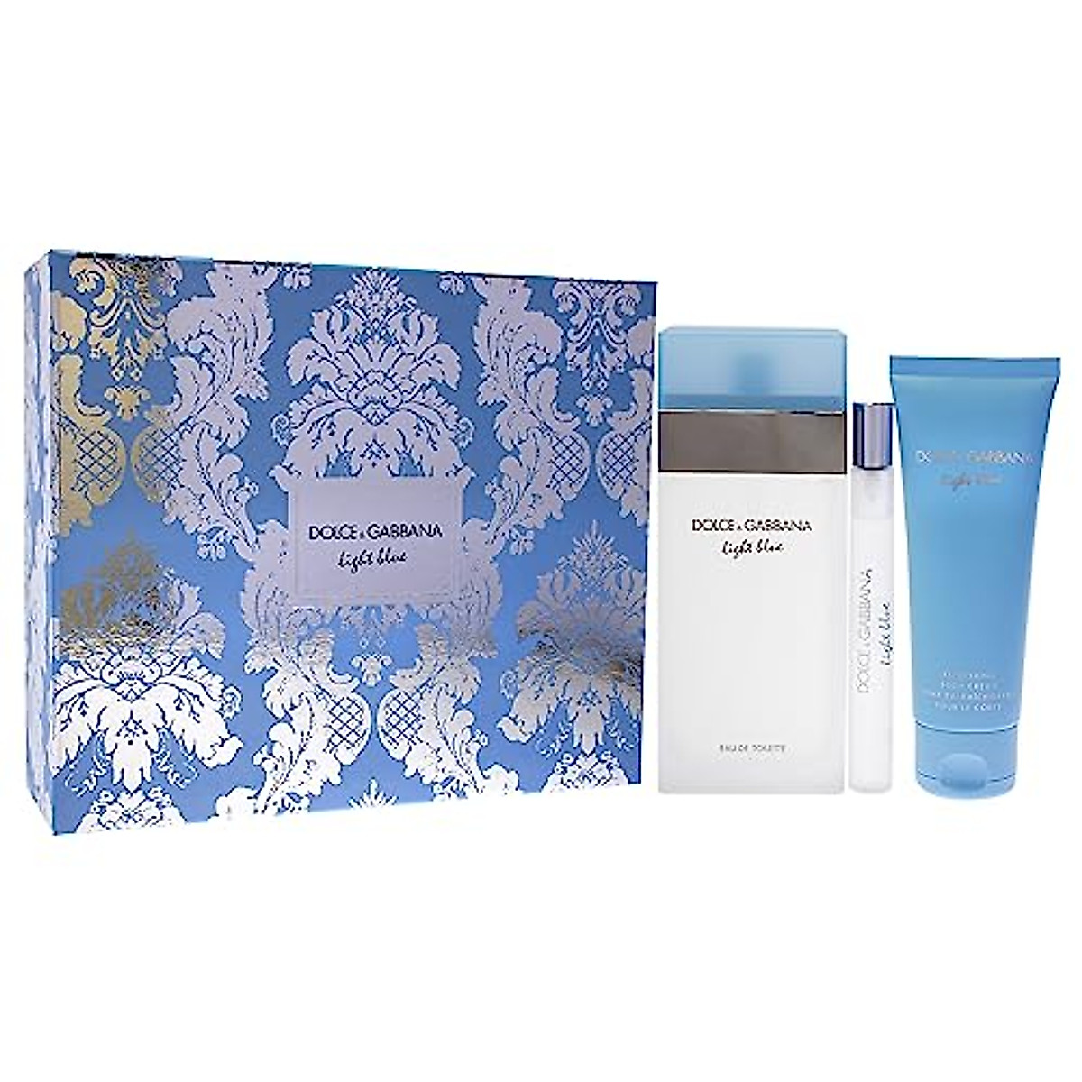 Dolce & Gabbana LIGHT BLUE GIFT SET, 3 Count