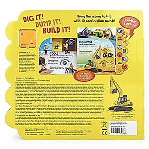 Dig It! Dump It! Build It! 10-Button Sound Book for Little Construction Lovers, Ages 2-7
