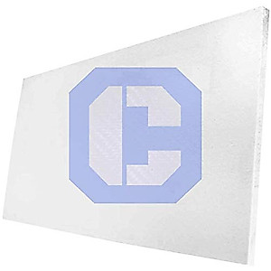 Ceramic Fiber Insulation Board (2300F) (1/2" X 24" X 36"), Fireproof Insulating Board for Wood Stoves, Pizza Ovens, Forges, Kilns, Furnaces - Pack of 2