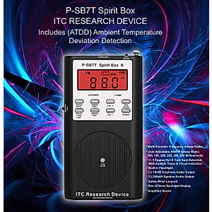 Spirit Box P-SB7 For Ghost Hunting, REV5