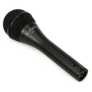AUDIX OM5 Hypercardioid Handheld Dynamic Vocal Microphone for Stage Singers - Black