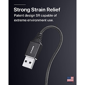 Long Nylon Braided USB Aux Adapter, 4ft/1.2m USB to Audio Jack, Smart Chip, 99.99% 4N OFC, TRRS External Sound Card for PC, Headphone Jack, 4-Pole Microphone, PS5 PS4 and More -Kepulu Pro Audio Line